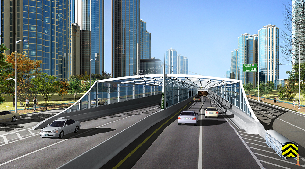 Detailed Design for Gyodong Bridge connected to Land